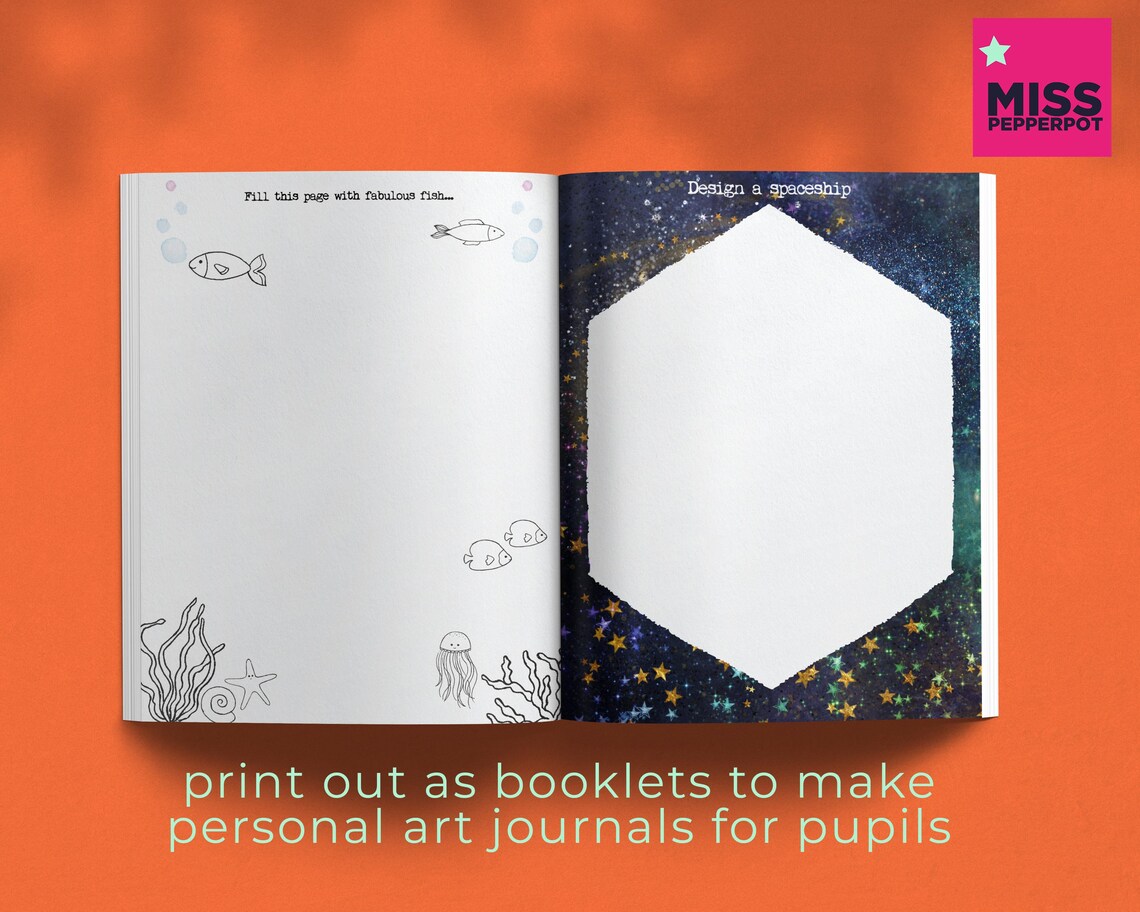 Printable Art Journal, Art Project, Art Club Inspiration, Art Lesson ...