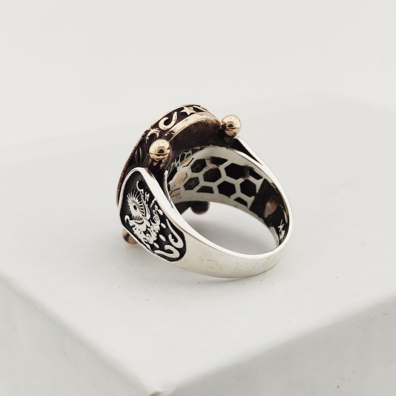 Islamic Men Ring custom Arabic Ring Arabic Jewelrysilver - Etsy