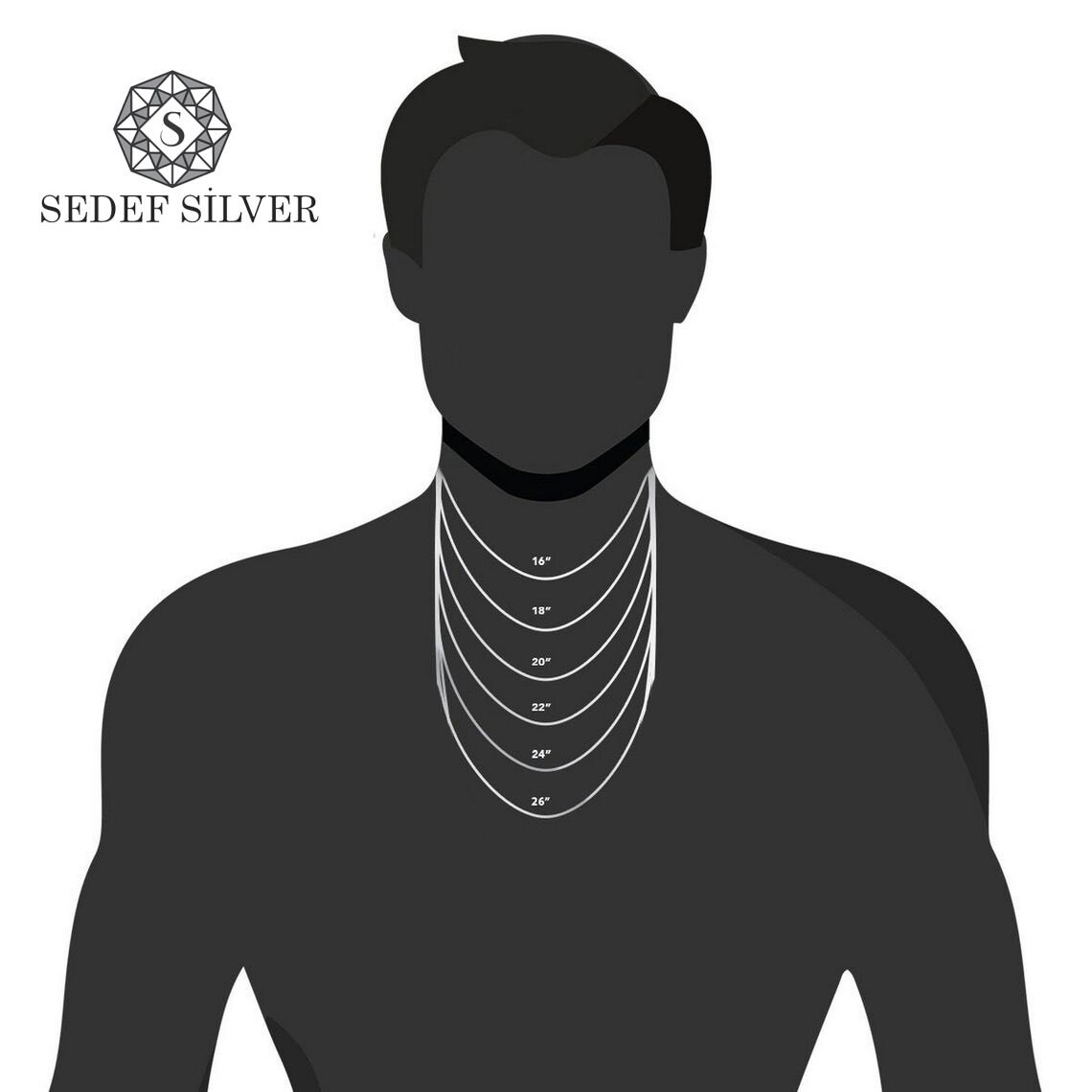 Silver Solomon's Seal Necklace and 55 Cm Chainsilver King - Etsy