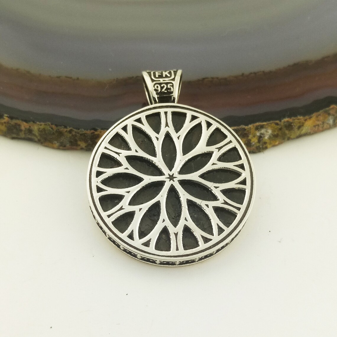 925 Sterling Silver Islamic Necklaceislamic Women - Etsy