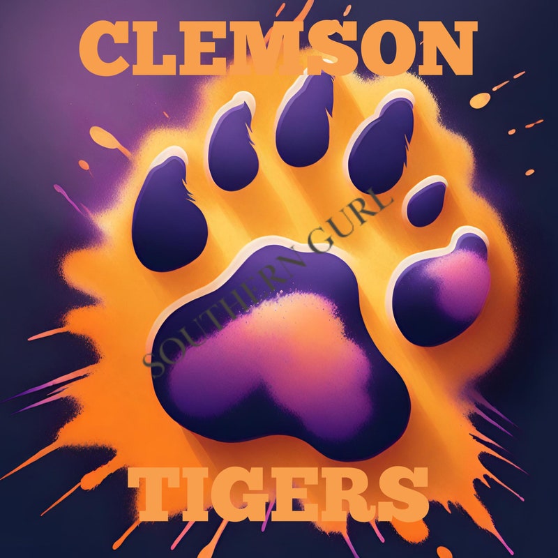 Clemson Tigers - Etsy