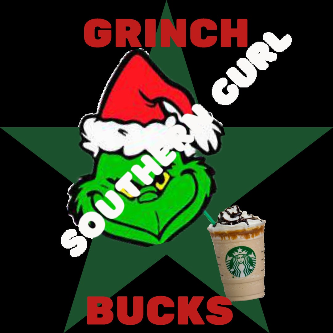 Christmas Grinch Bucks - Etsy