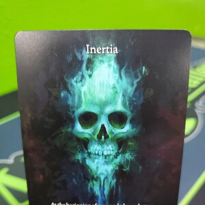 Inertia // Frailty Token two Sided, Front and Back Pictured - Etsy