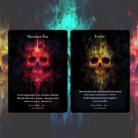 Inertia // Frailty Token two Sided, Front and Back Pictured - Etsy