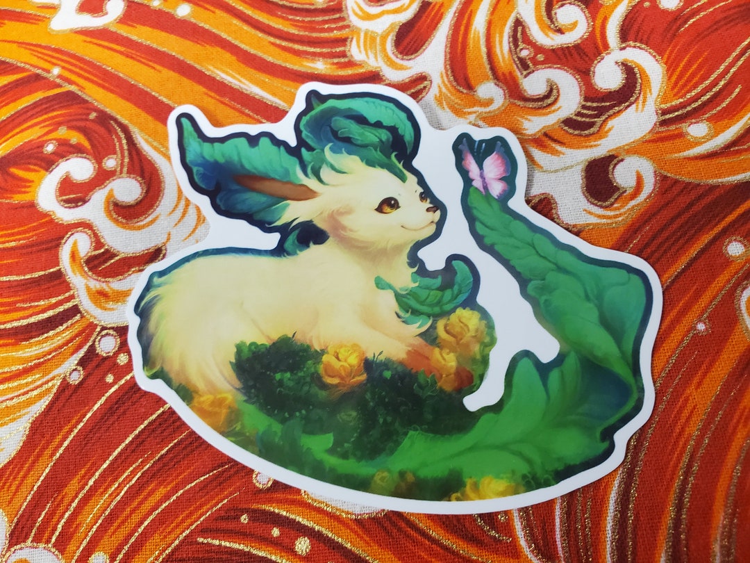 Leafy Sticker Design by Kate Becker - Etsy