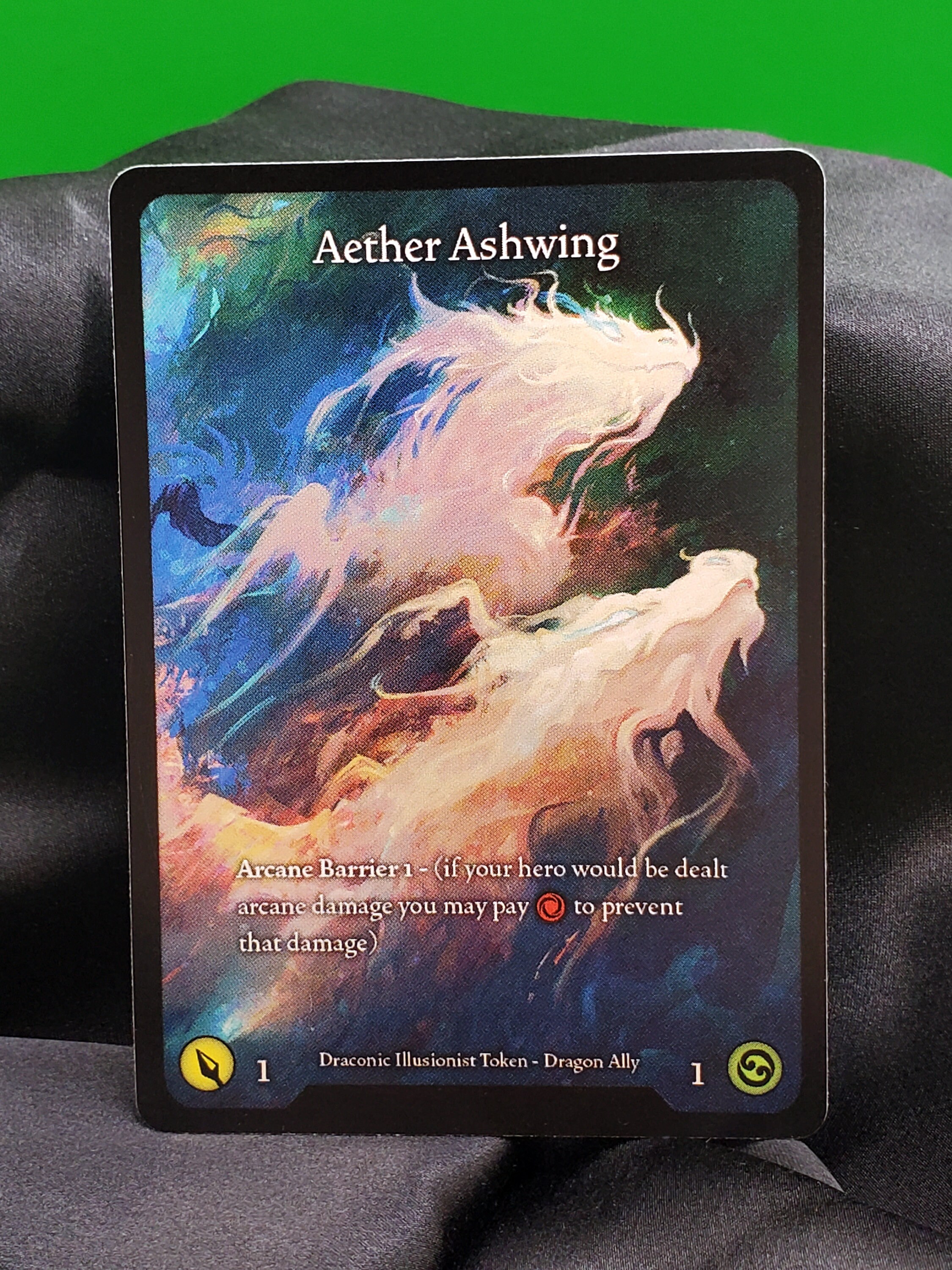 Set of Four Ash/aether Ashwing Tokens front and Back Pictured - Etsy