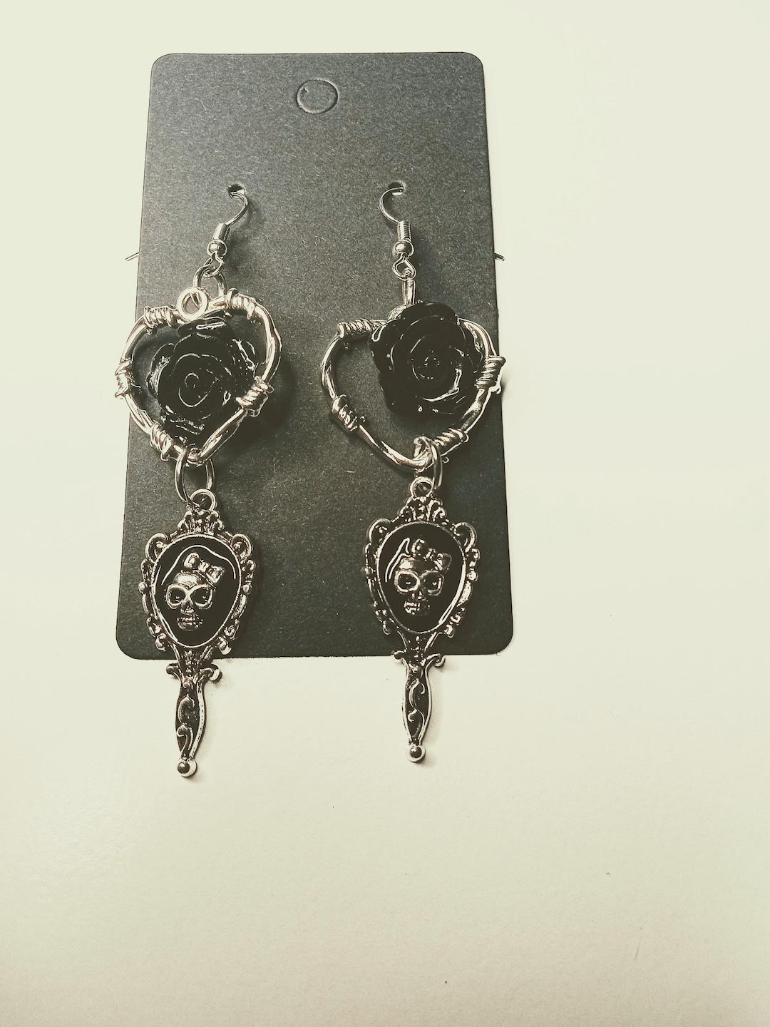 Death Becomes Her Earrings - Etsy