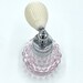 Mini Crystal Perfume Atomizer: White & Light Pink Vintage Style - Etsy