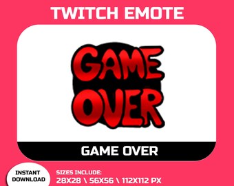 Custom Game Over - Etsy