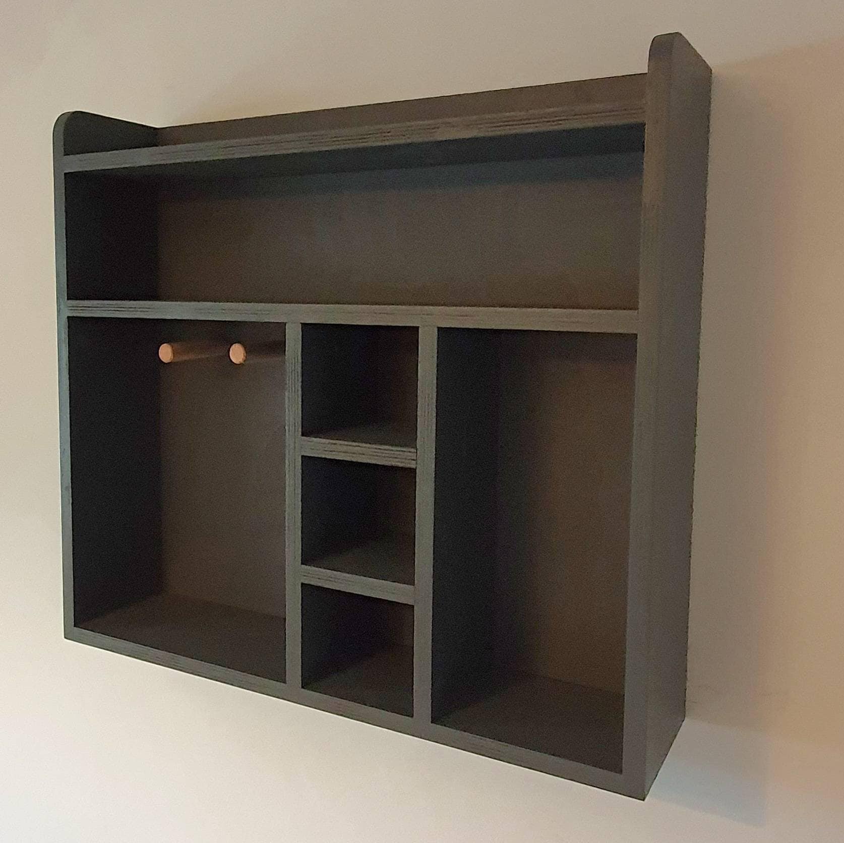 Handmade Home Gym Storage Unit, Fitness Shelving, Home Gym Shelving ...