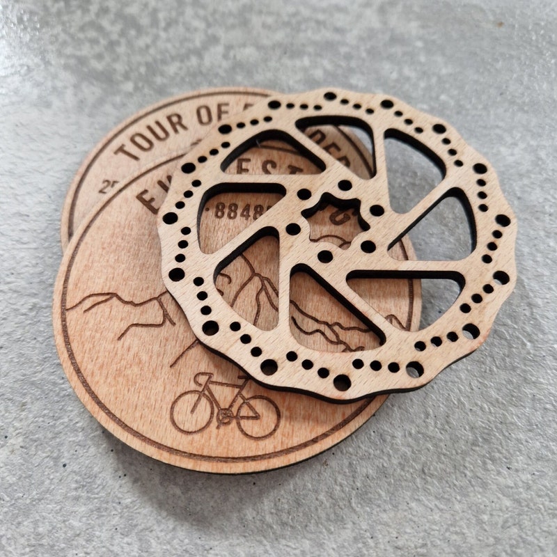 Bicycle Coasters - Etsy