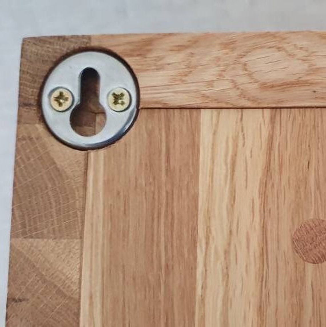 Handmade Solid Oak Wall Mounted Bike Rack Oak Bike Rack - Etsy