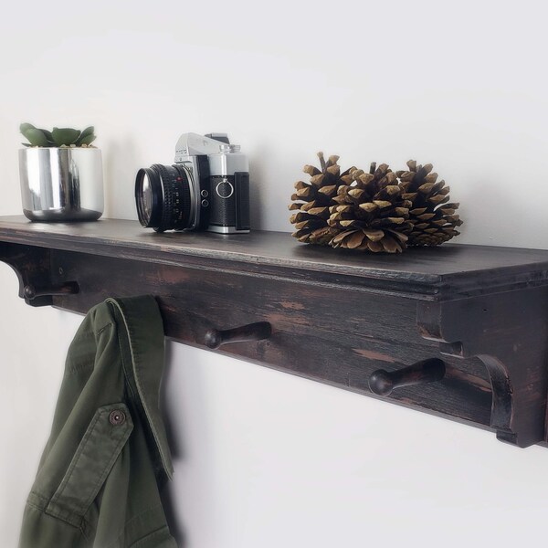 Primitive Peg Rack - Etsy