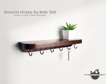 Magnetic Key Holder Shelf, Key Holder for Wall, Wall Mounted, Key ...