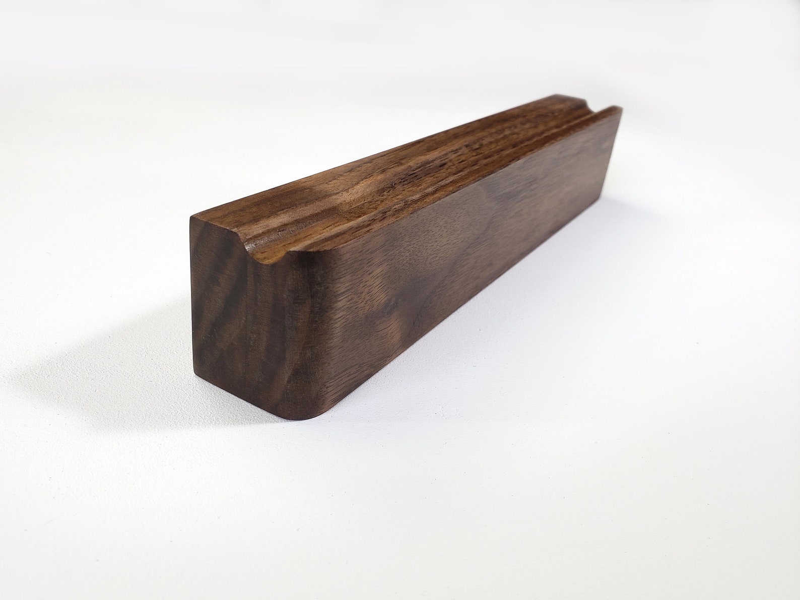 Magnetic Walnut Key Holder, Key Holder for Wall, Wall Mounted, Home ...