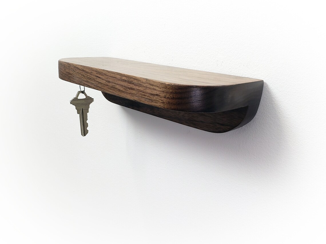 Magnetic Key Holder Shelf Key Holder for Wall Wall Mounted - Etsy Canada