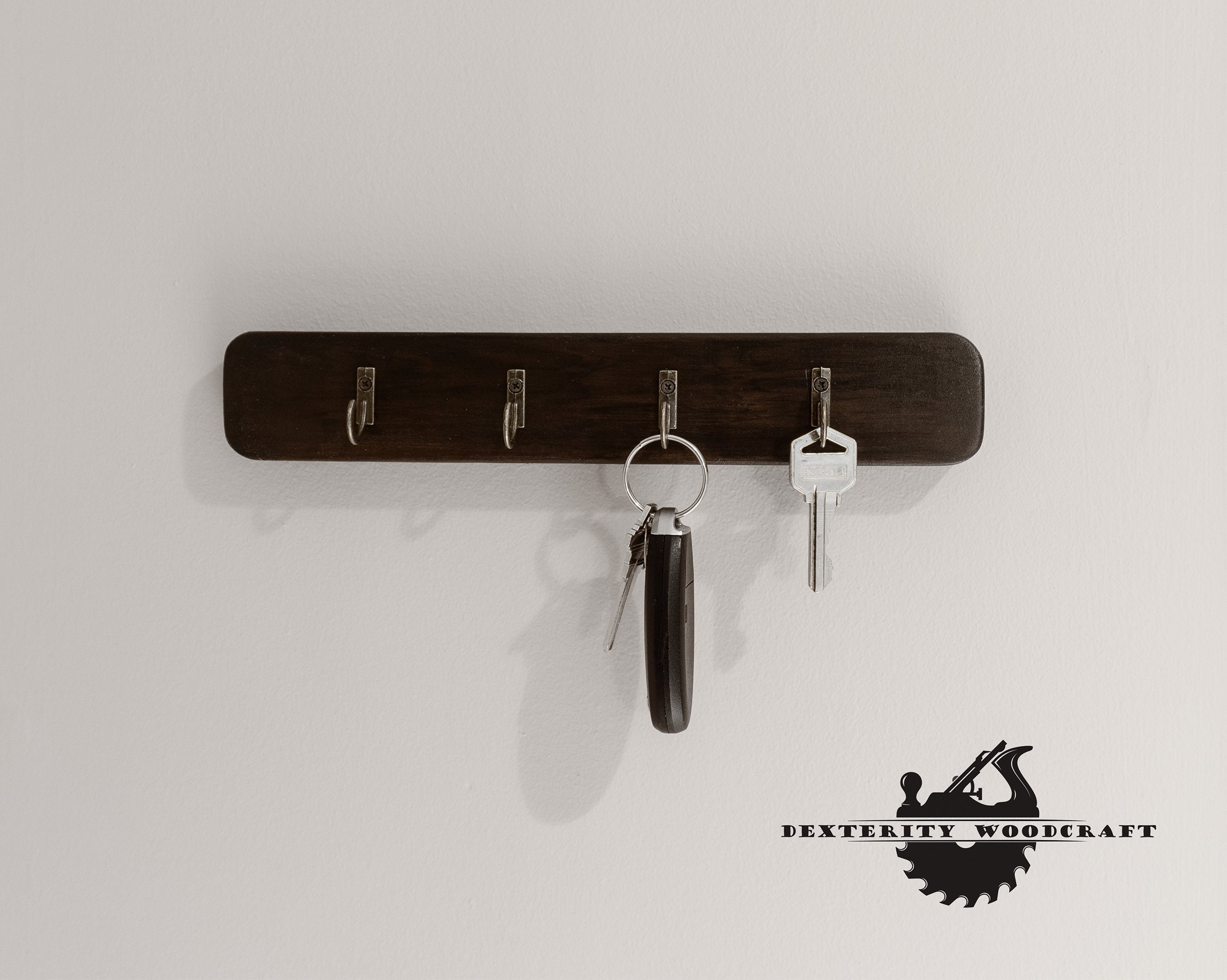 Porte-clés mural porte-clés en bois organisateur de clés - Etsy Canada