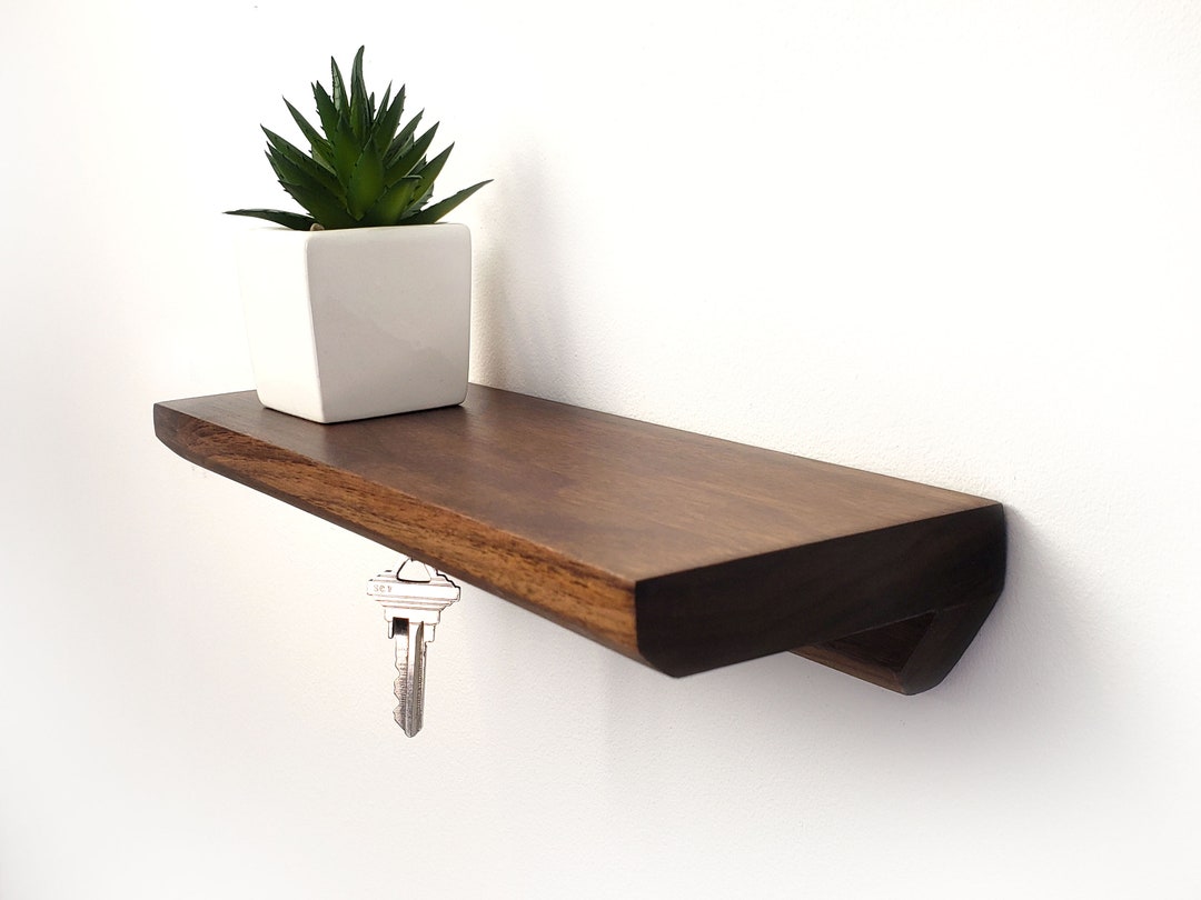 Floating Key Holder Shelf, Magnetic Key Holder Shelf, Key Holder for ...