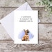 Fawn French Bulldog Condolence Card, Frenchie Sympathy Card, Pet Loss ...