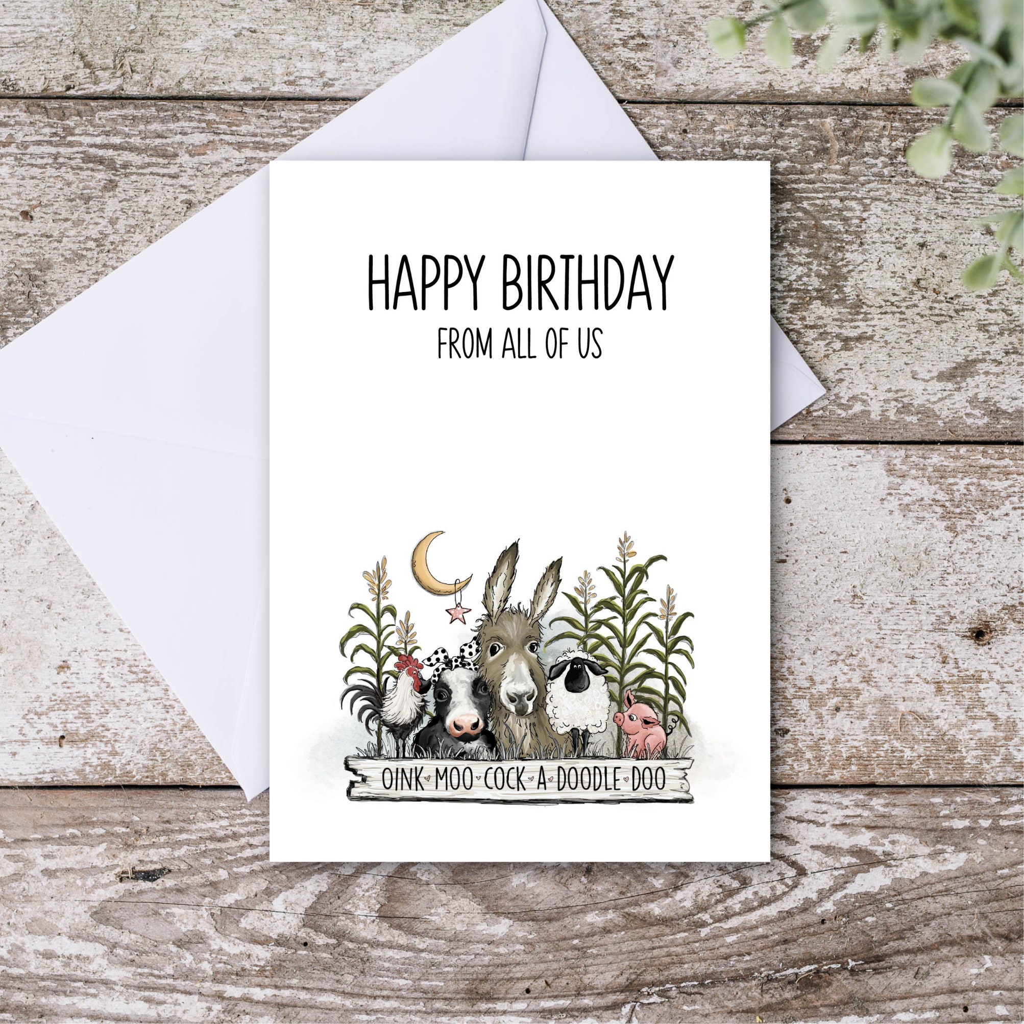 Coworker Birthday Card, Group Birthday Card, Office Birthday Card ...