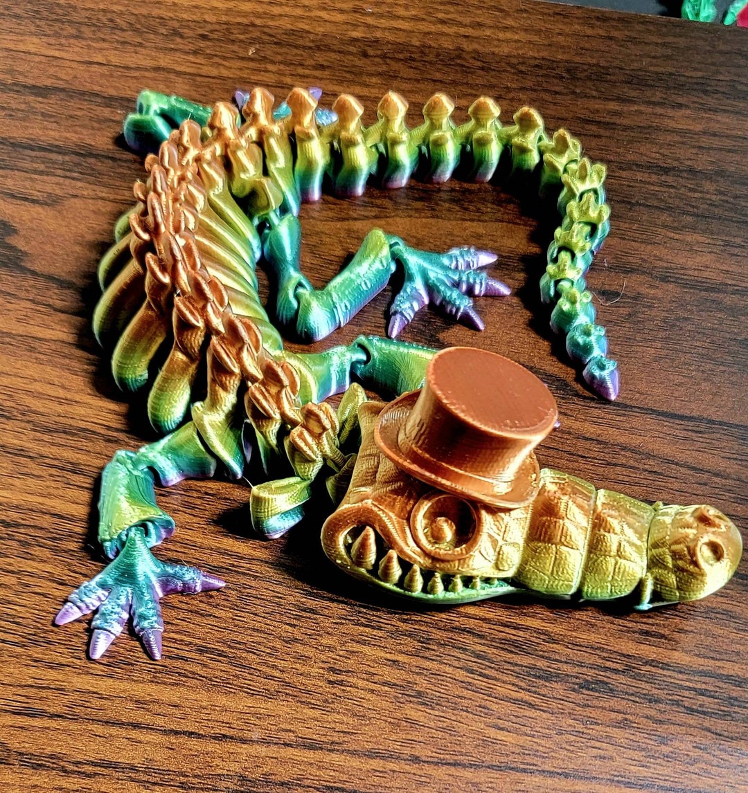 Articulated Crocodile, Flexible Croc Toy, Flexi Factory Authorized ...