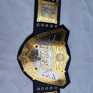 IWGP World Heavyweight Wrestling Championship V5 Replica Tittle Belt 2mm Brass - Etsy