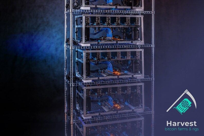 8 GPU Mining Rig NVIDIA RTX 3090/3080/3070/3060Ti Top | Etsy