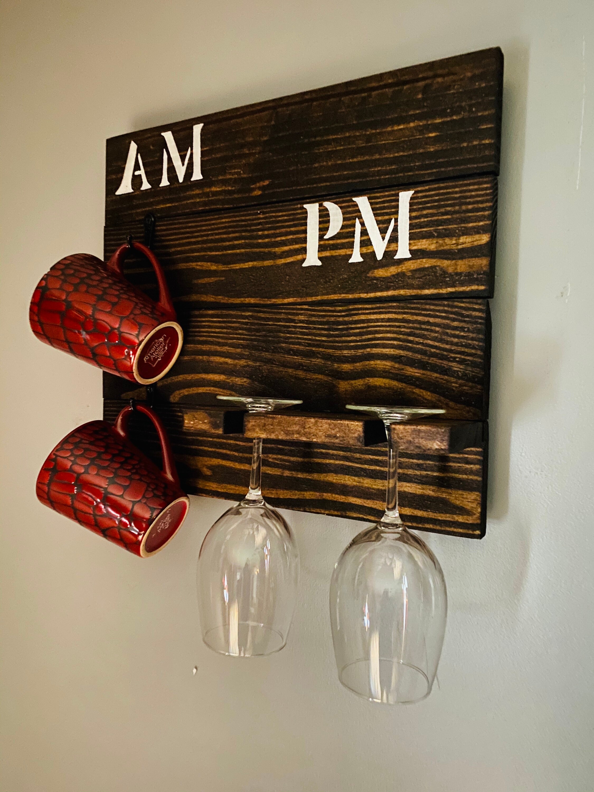 Rustic AM/PM Sign rustic Sign Rustic Am/pm Sign Primitive - Etsy