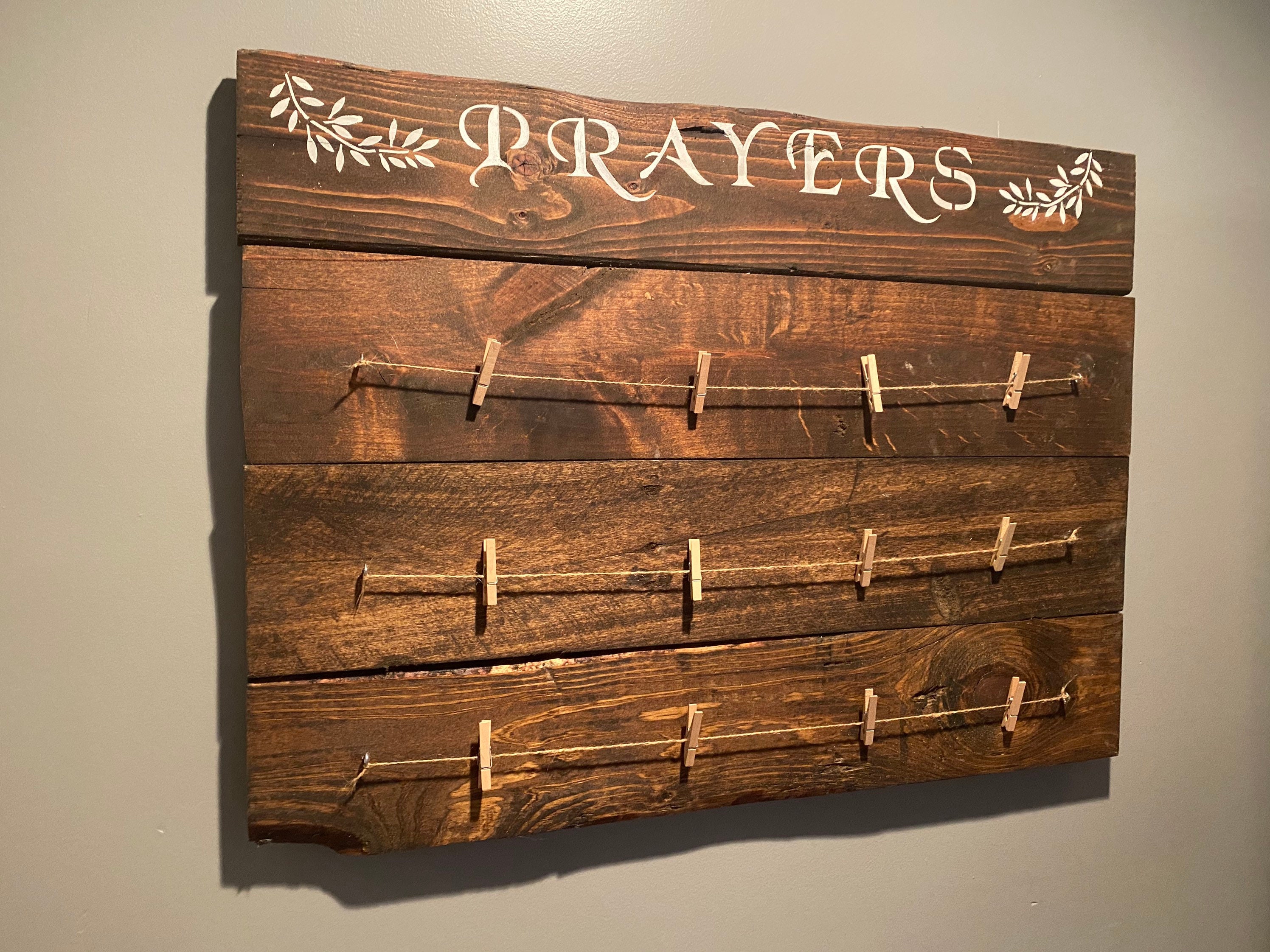 Wooden Prayer Board Prayer Request Board Prayer Board - Etsy