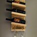 Angled Wine Rack Slanted Wine Rack, Wine Rack, Natural Wine Rack, Wine ...