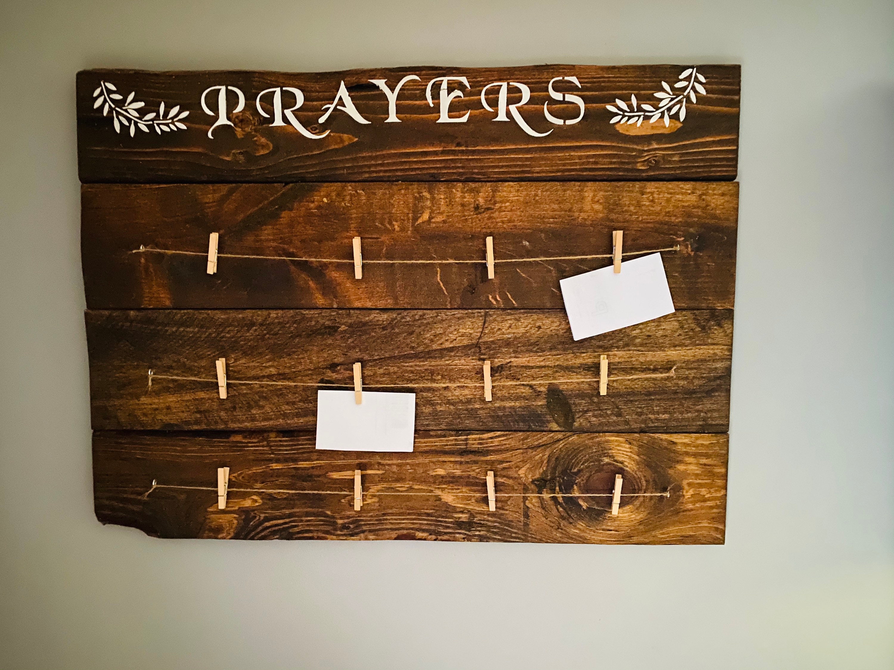 Wooden Prayer Board Prayer Request Board Prayer Board - Etsy