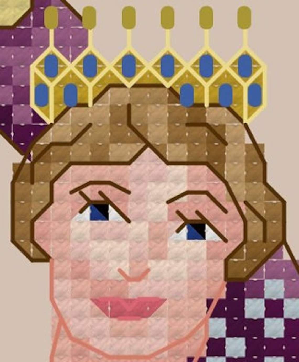 Sugar Plum Fairy Stocking Cross Stitch - Etsy