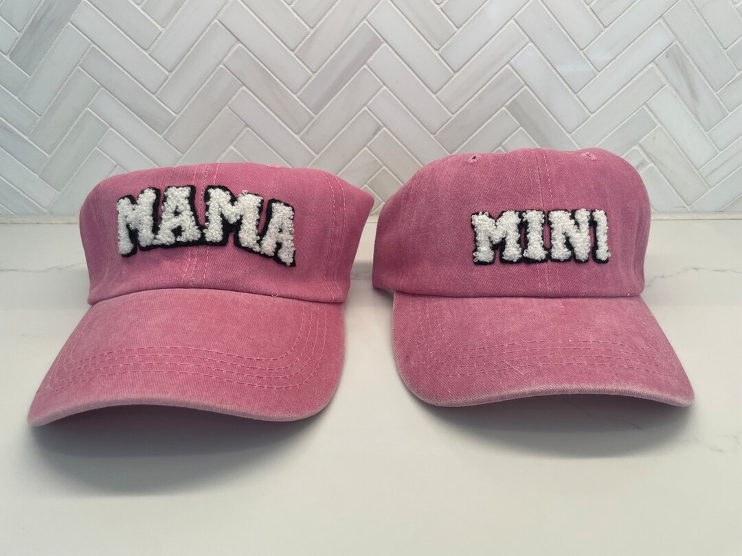 Mama and Mini Cap/ Matching Baseball Caps / Matching Hats - Etsy