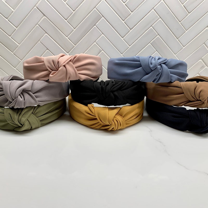 Knotted Headband - Etsy