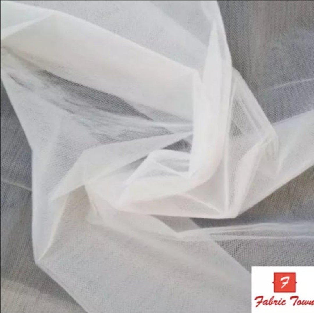 Veiling Diamond Soft Dressing Mesh Net Fabric Tutu Tulle Bridal ...