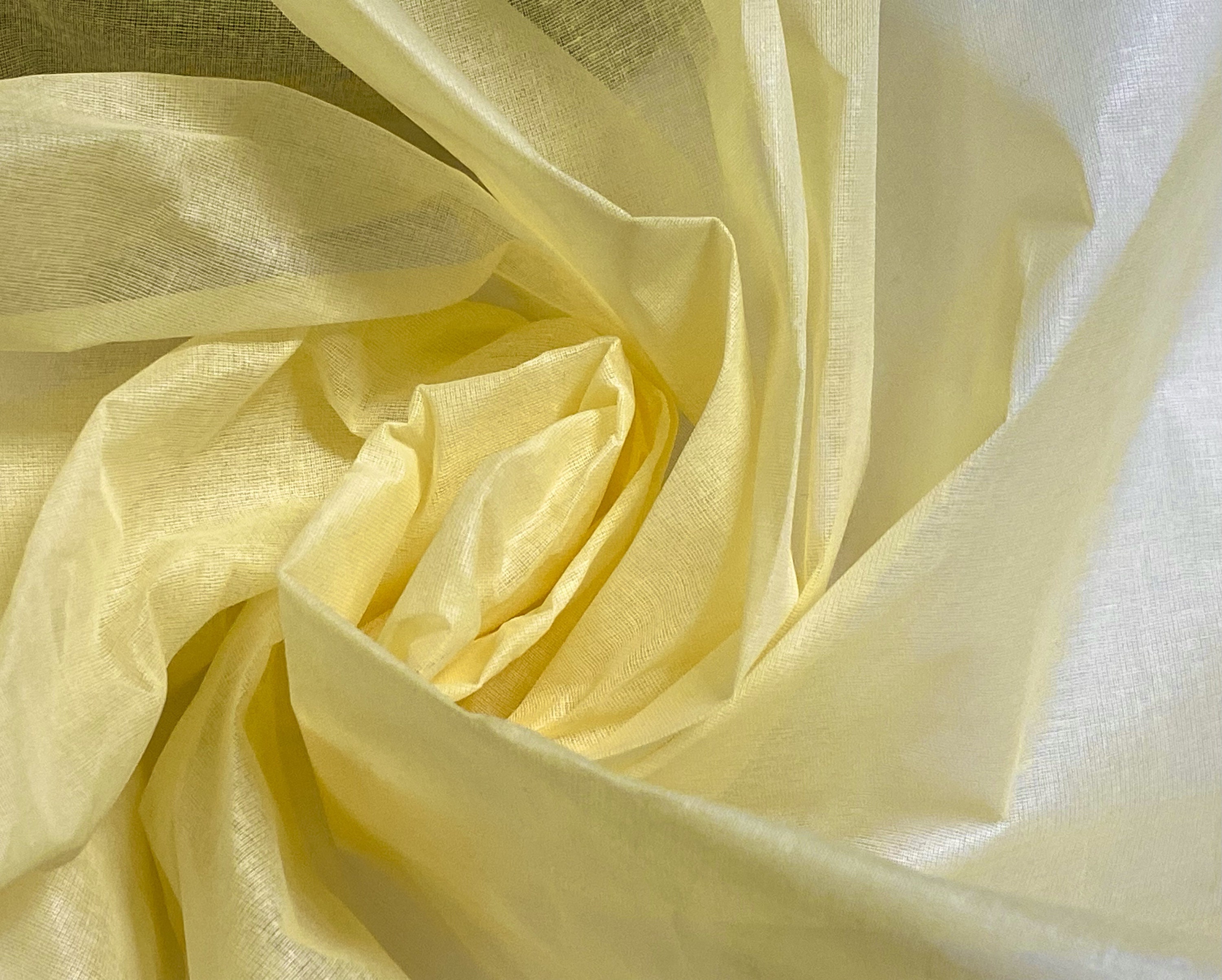 100% Cotton Organdy Fabric Dress Craft Stiff Lining Fabric Sewing ...