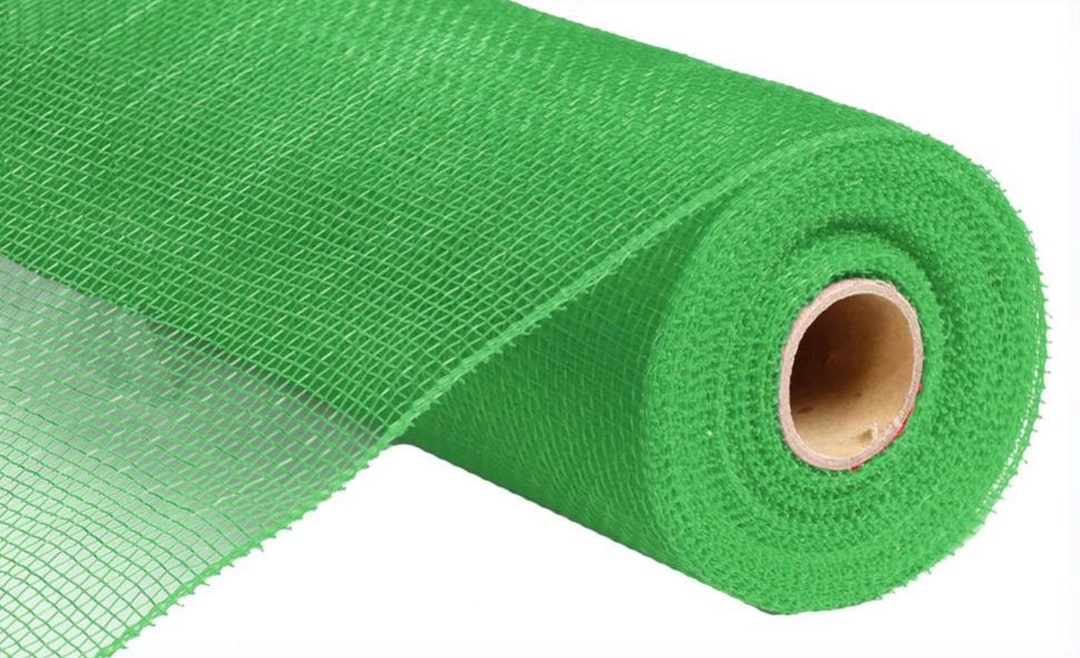 10” Lime Green Deco Poly Mesh, 10” Mesh, Green Mesh, RE130268 ...