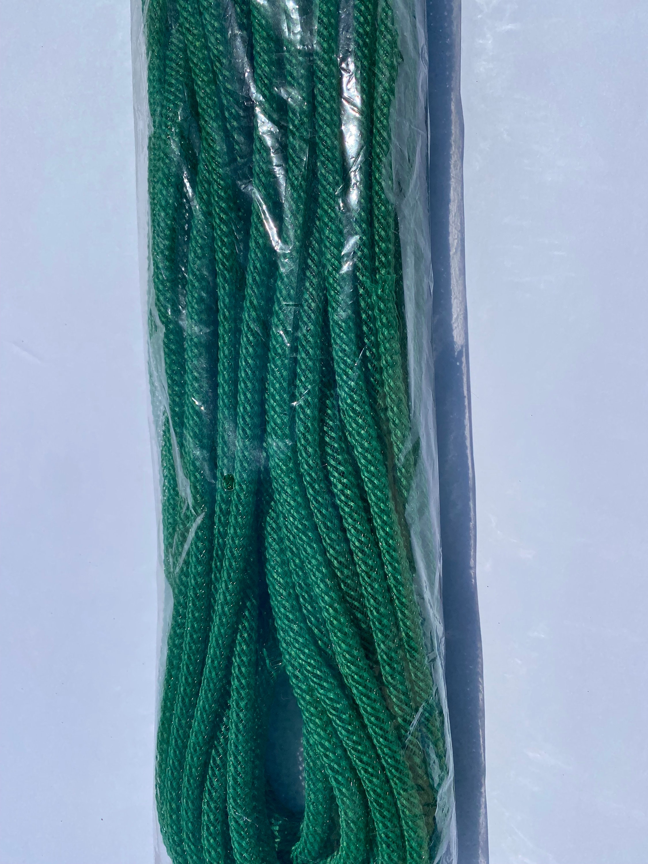 Emerald Green Faux Jute Deco Flex Tubing Ribbon Summer - Etsy