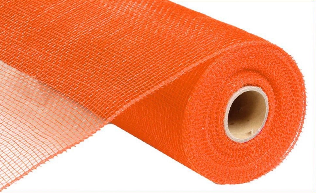 10 Orange Deco Poly Mesh 10 Mesh Orange Value Mesh - Etsy