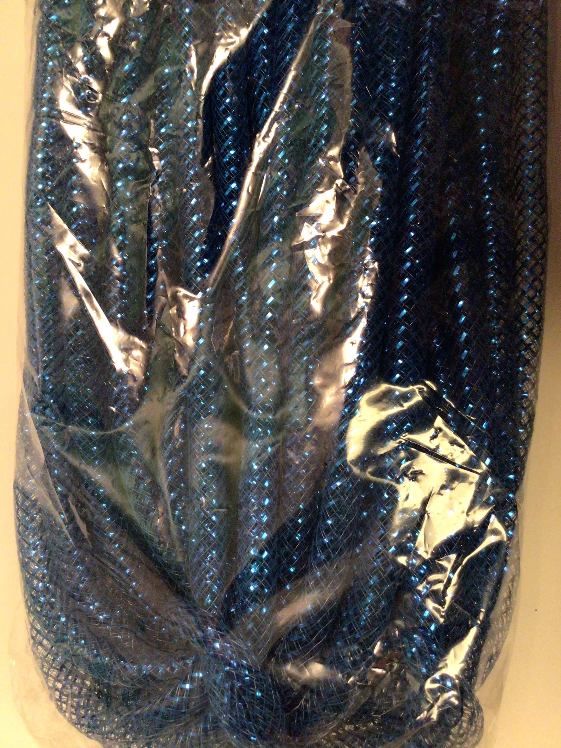 Royal Blue Deco Flex Foil Tubing Ribbon, Summer, Christmas, Patriotic ...