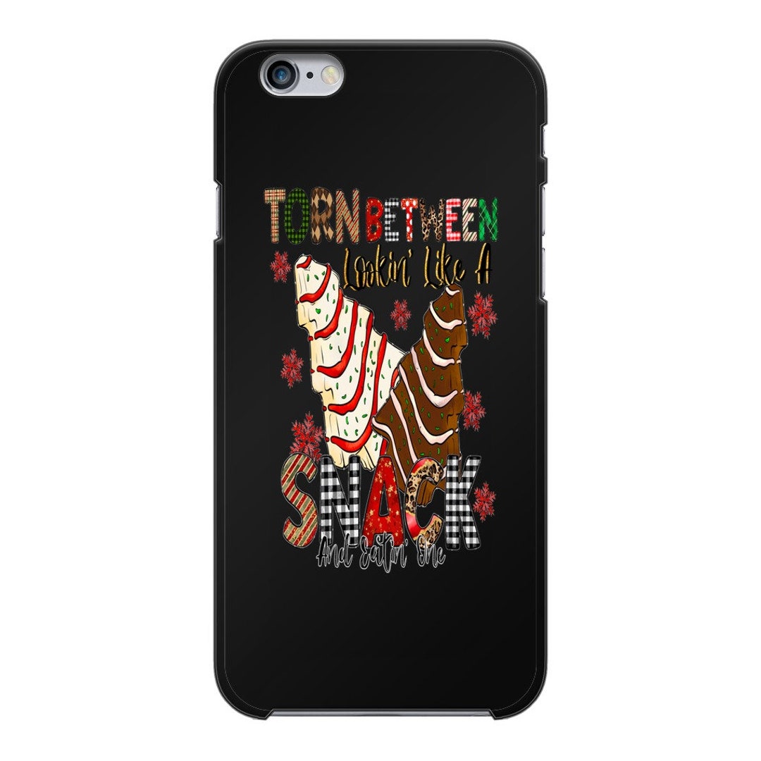 Torn Between Lookin Like A Snack Back Printed Black Hard Phone Case - Etsy
