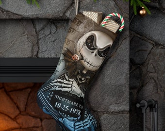 Jack Skellington Stocking - Etsy