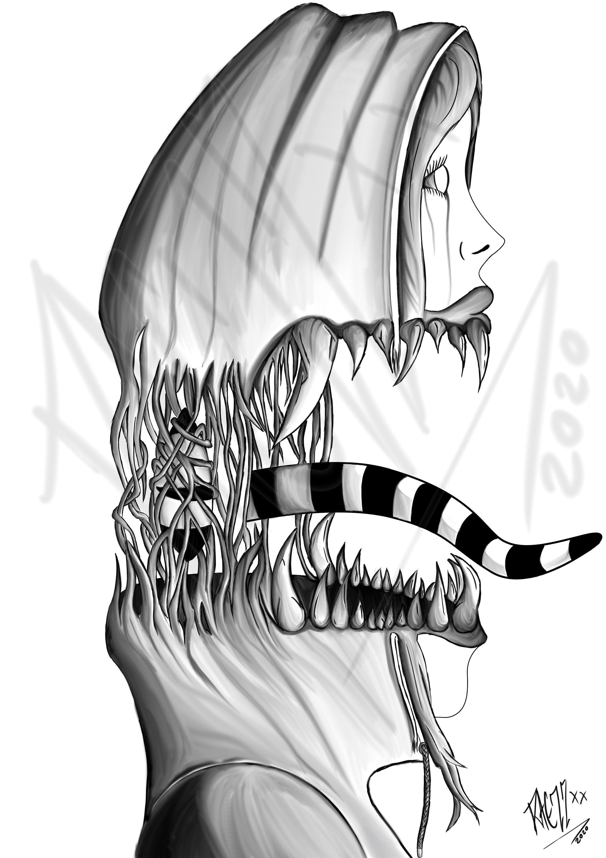 Horror Digital Download Printable Art Digital Art Print - Etsy