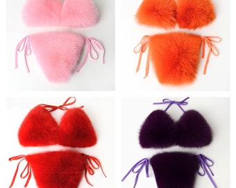 Fur Bikini | Etsy