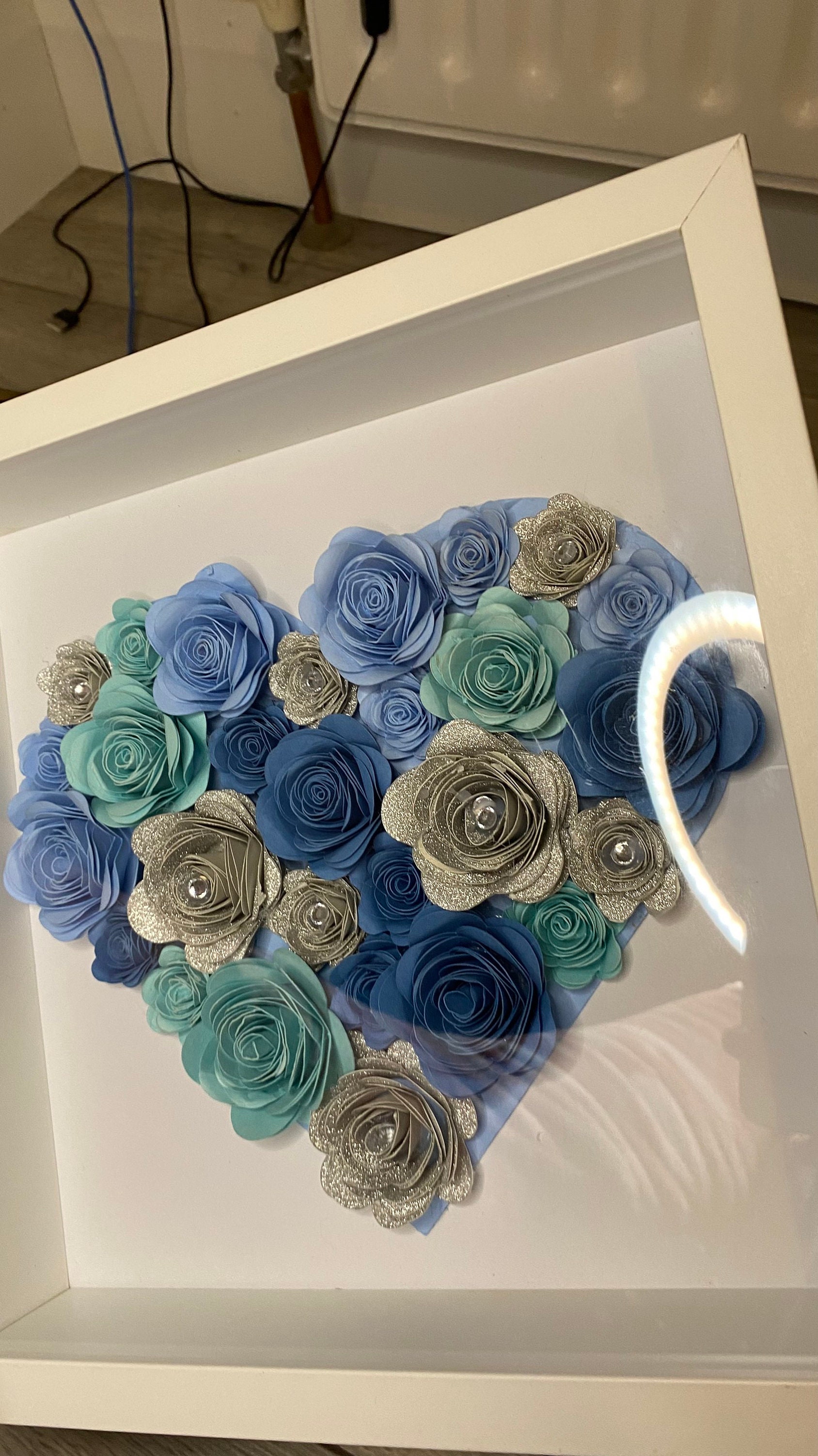 Paper Flower Shadow Boxes - Etsy
