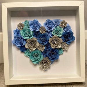 Paper Flower Shadow Boxes - Etsy
