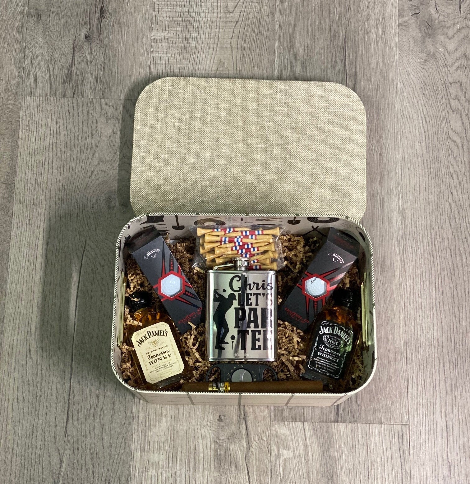Golf Themed Gift Box - Etsy