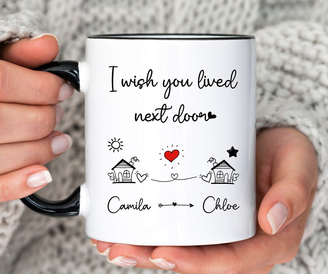 Best Friend Gift, Gift for Best Friend, Custom Best Friend Mug, Long ...