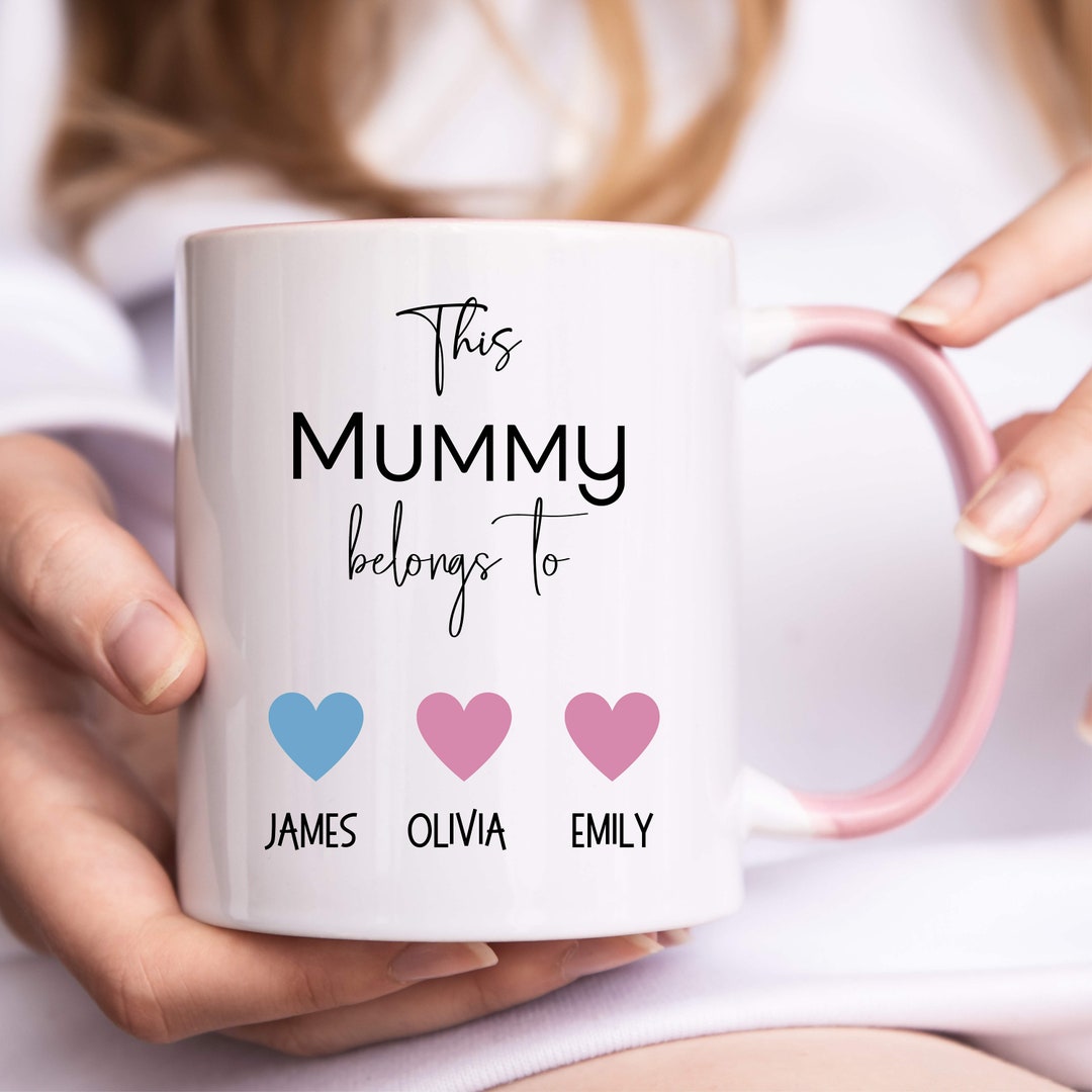 Mother's Day Mug, This Mummy Belongs to Mug, Custom Mom Mug, Mummy Gift ...
