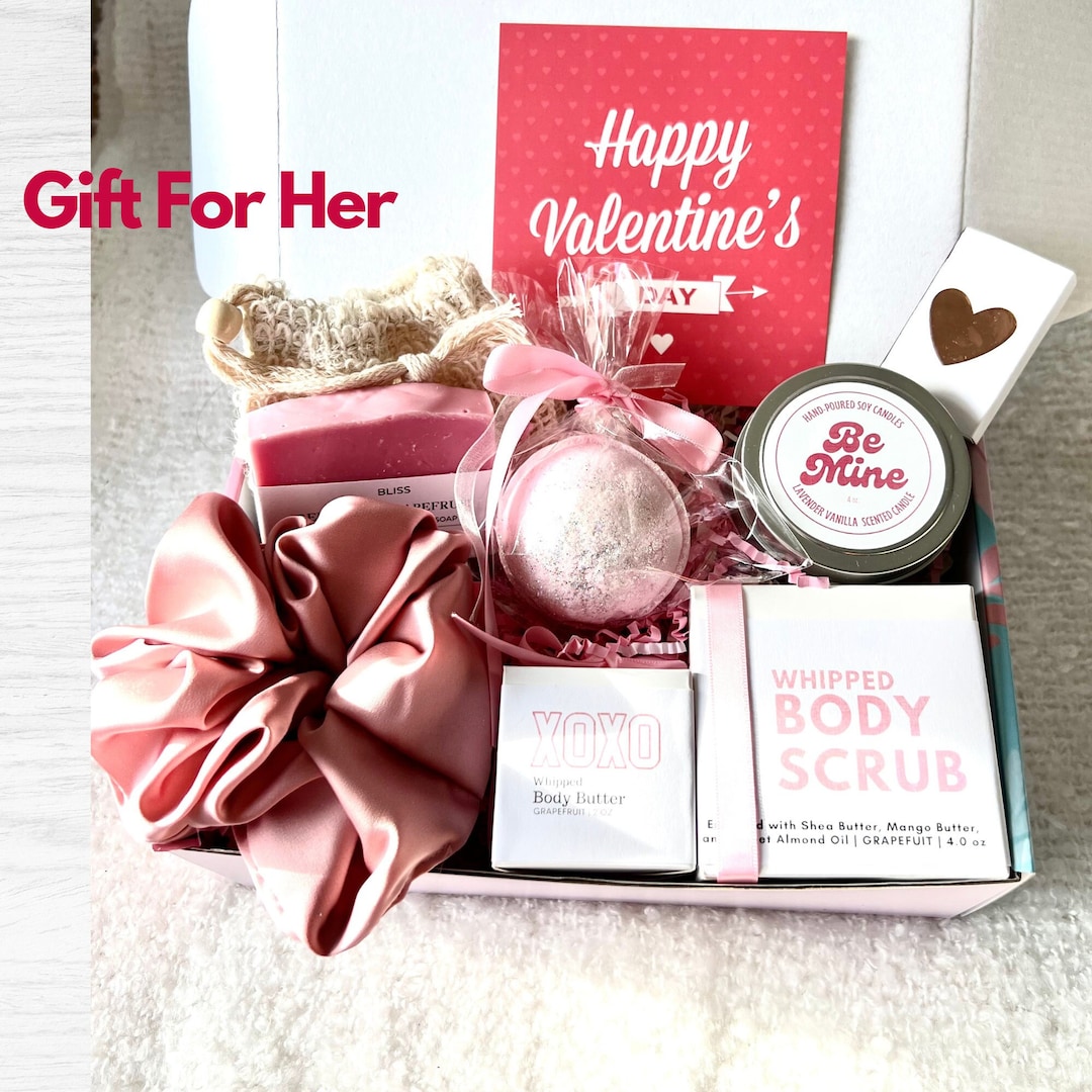 Valentines Day Gift Valentines Gift Box for Her, Best Friend Valentines ...